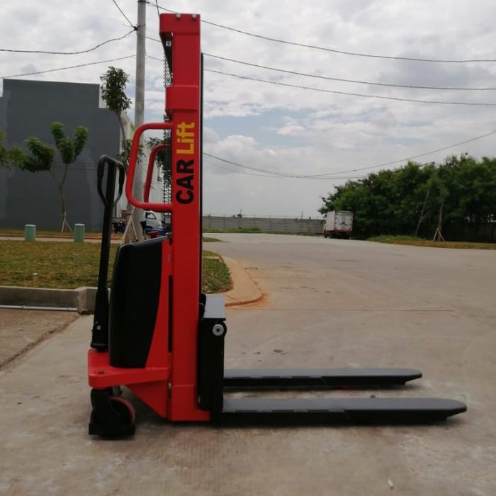 Jual Jual Hand Stacker Type Semi Electric 1.5 Ton x 3.5 Meter Harga ...