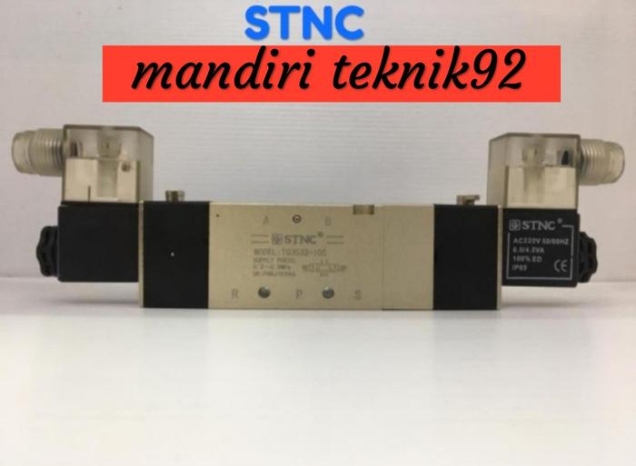 Jual SOLENOID VALVE 5/3 CLOSE CENTER PORT 1/2" TG3542-15C STNC PNEUMATIC - Jakarta Barat ...