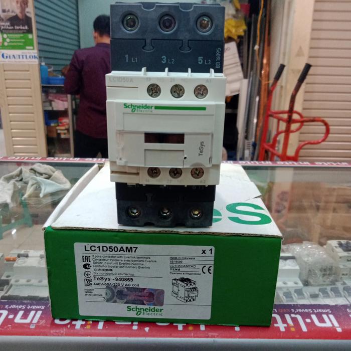 Jual Contactor Schneider LC1D50AM7 80A 220V - Jakarta Pusat - Market ...