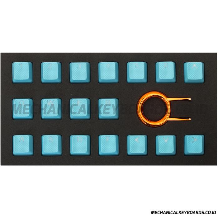 Jual Tai-Hao Neon Blue Rubber Backlit Gaming Keycap Set (18 Keys ...