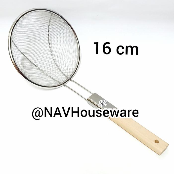 Jual Serok Jaring Gagang Kayu 16 cm - Jakarta Barat - Navhouseware ...