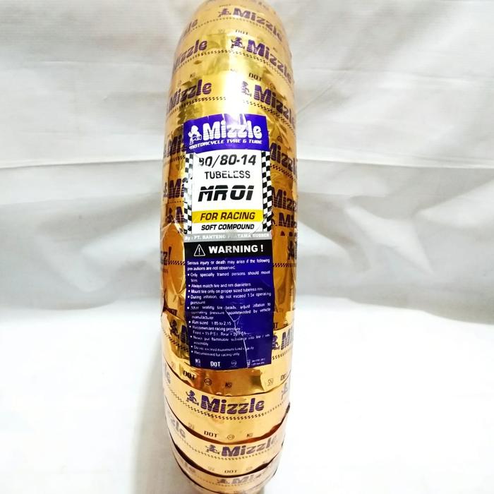Jual Ban Mizzle MR01 90/80 Ring 14, Tubeless - Jakarta Barat - Dua Jaya ...
