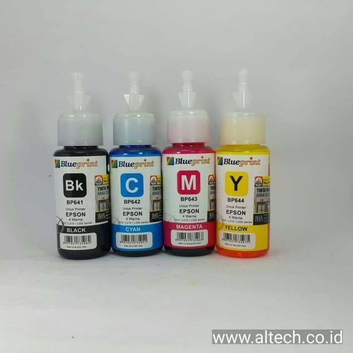 Jual TINTA BLUE PRINT 70ML EPSON L SERIES CYAN, MAGENTA, YELLOW 7 orang ...