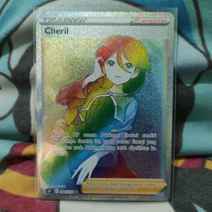 Jual Pokemon TCG Indonesia Trainer Cheril S5R 088/070 HR - Kota Bekasi - Rendrake | Tokopedia