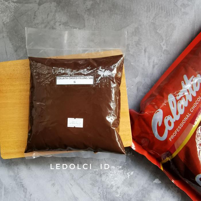 Jual COLATTA CHOCOLATE FILLING CHOCO FILLING REPACK 500 GRAM - Jakarta ...