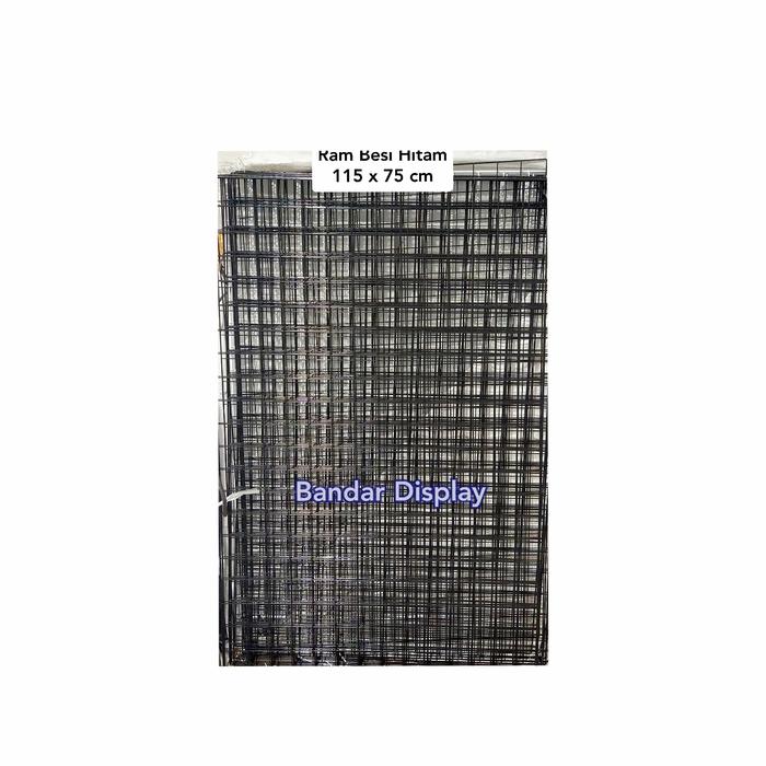 Jual Ram Besi Hitam 115 x 75 cm Pajangan Dinding ass/pot argo Besi ...