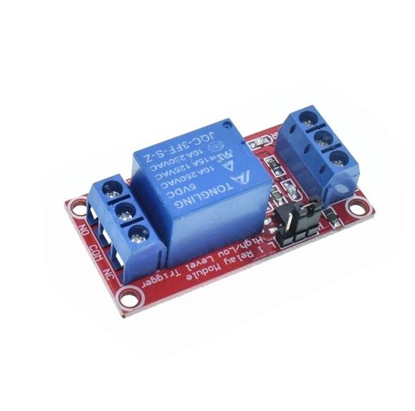 Jual Modul Relay 5V /12V /24V Satu Channel Optocoupler Hi / Low Trigger ...