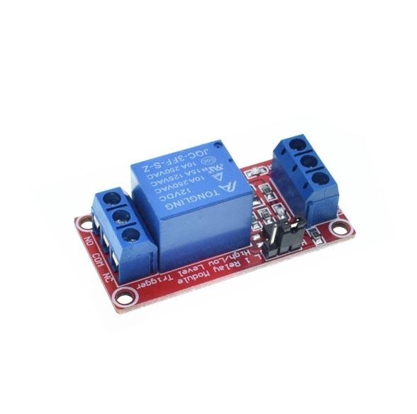 Jual Modul Relay 5V /12V /24V Satu Channel Optocoupler Hi / Low Trigger ...