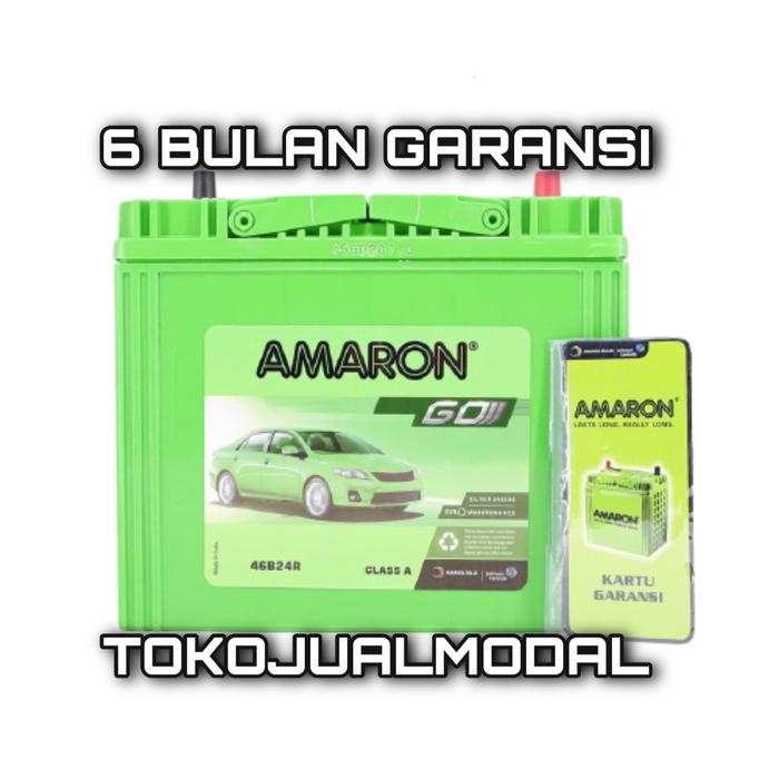 Jual AKI MOBIL TOYOTA RUSH NS60 / 46B24R AMARON GO AKI KERING - Jakarta Barat - HARCOBATTERY ...