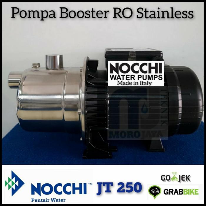 Jual pompa booster pump nocchi jt 250 pompa air stainless high pressure ...