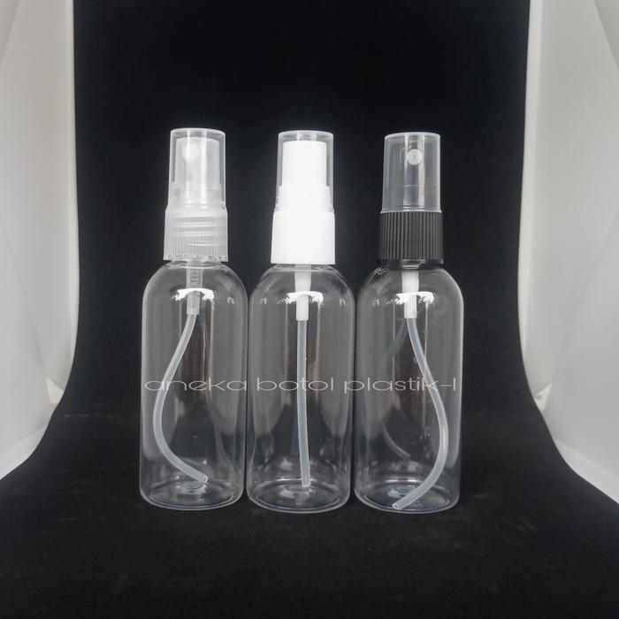 Jual Botol kosong spray semprot 60 ml plastik PET 60ml hand sanitizer ...