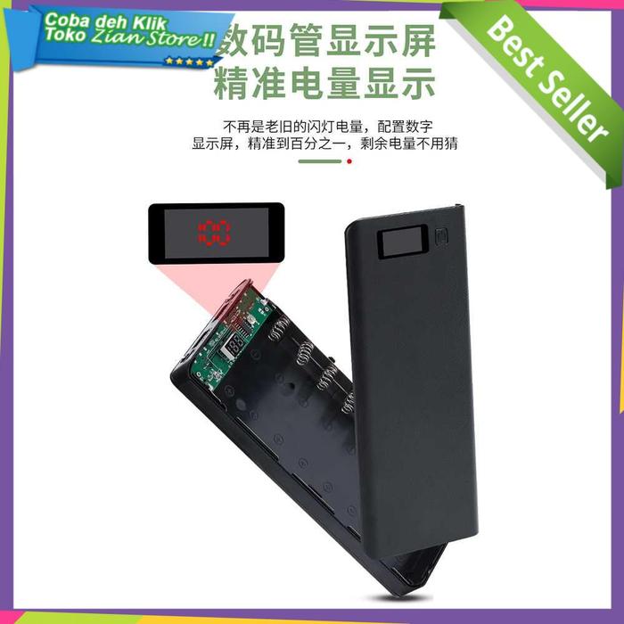 Jual DIY Modul PCB Mesin Powerbank Power Bank Casing 2 Port USB LED ...