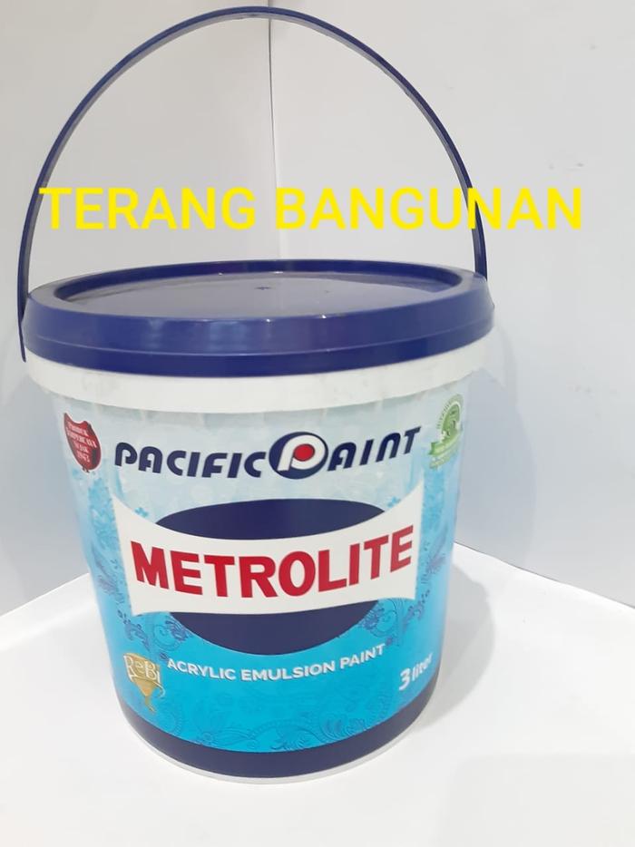 Jual CAT TEMBOK METROLITE PUTIH 3LITER - Kab. Tangerang - Terang ...