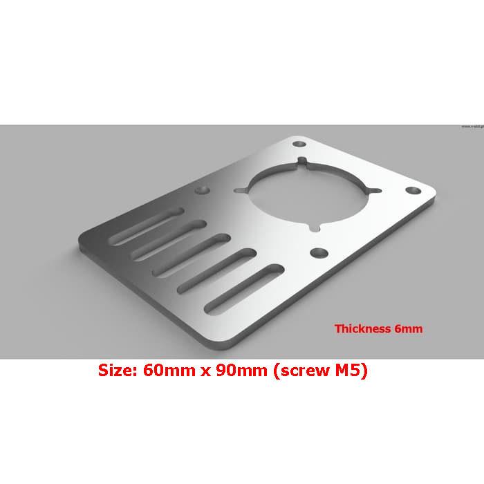 Jual Motor Mount Plate - NEMA 23 Stepper Motor - Kit actuator - Jakarta ...