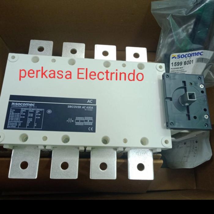 Jual COS (Change Over Switch) OHM Saklar 4P 630A Sircover Socomec - Jakarta Pusat - perkasa ...