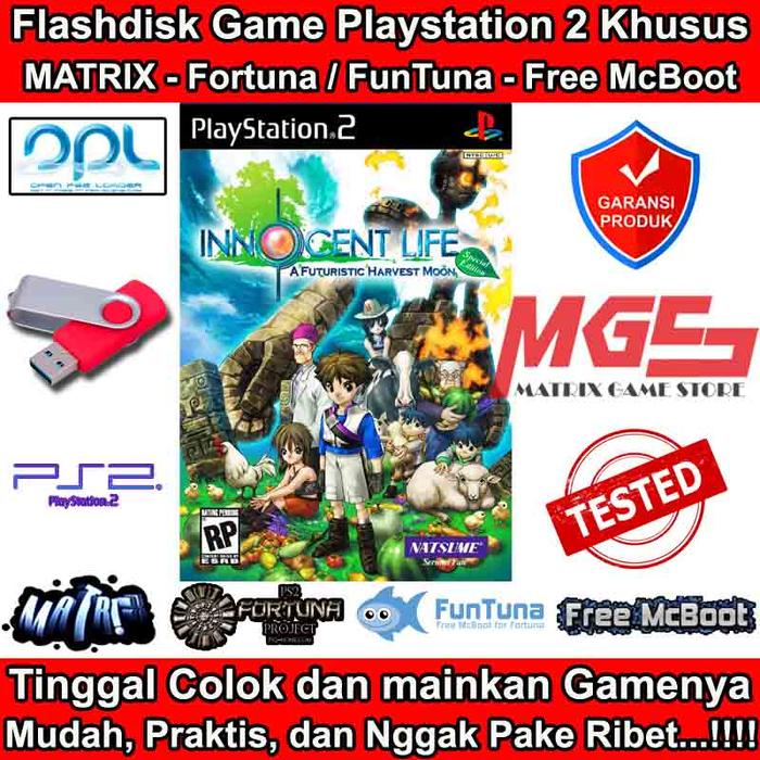 Jual Flashdisk Game PS2 PS 2 Innocent Life - A Futuristic Harvest Moon ...