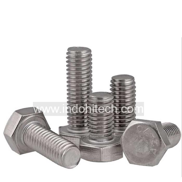 Jual Baut Hex M20 x 70 mm SS304 Baut hexagon M20x70 SUS 304 - Kab ...