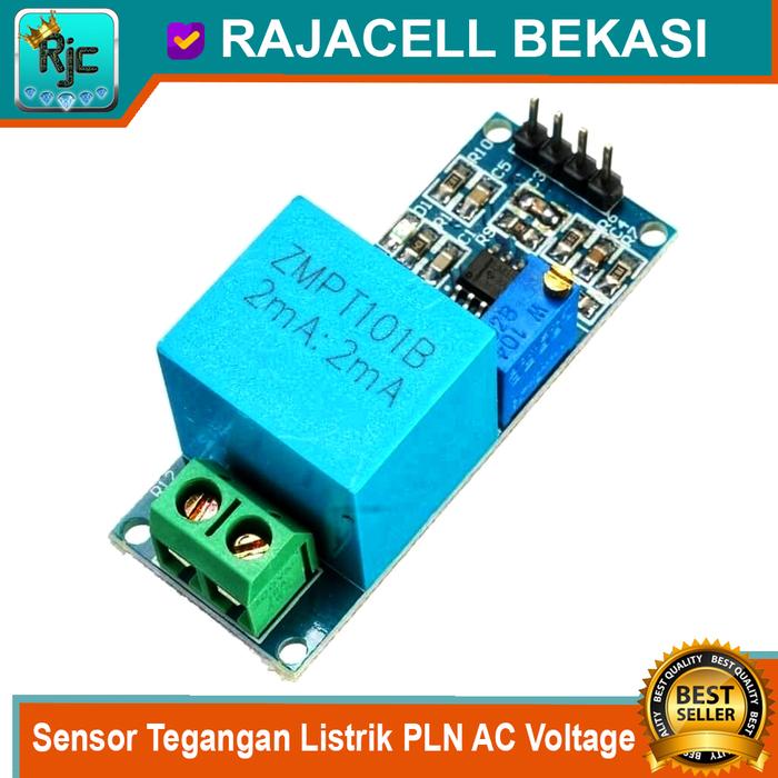 ZMPT101B Modul Transformator Tegangan Fase Tunggal Aktif, 59% OFF