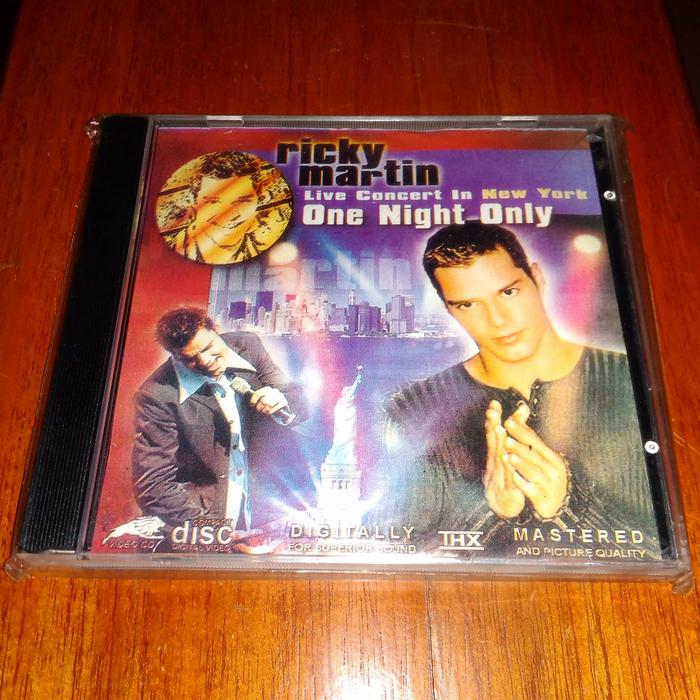 Jual VCD RICKY MARTIN LIVE CONCERT IN NEW YORK ONE NIGHT ONLY - Kota Bengkulu - RilisanFisik ...