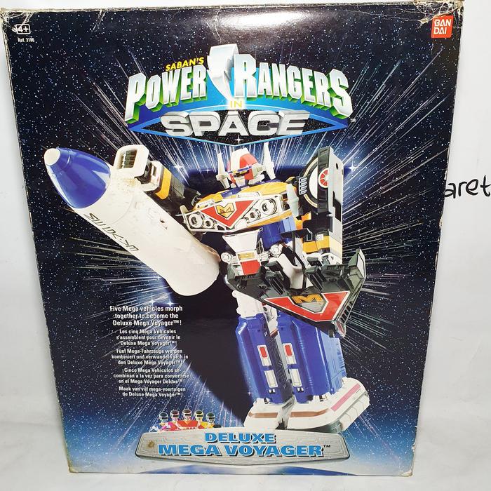 Jual Power Rangers in space deluxe dx mega voyager megazord Sentai ...