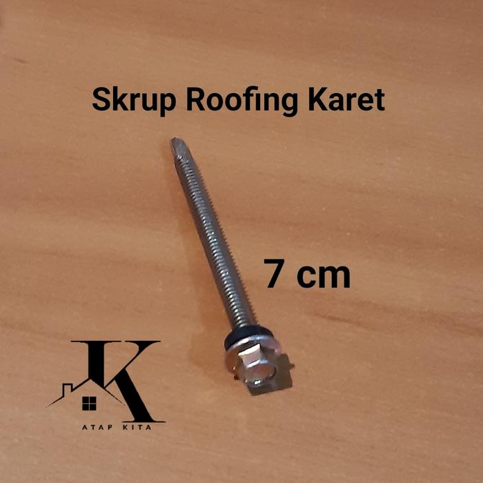 Jual Baut Roofing Camel 7cm / Baut Spandek / Mur Spandek per pcs - Kota ...