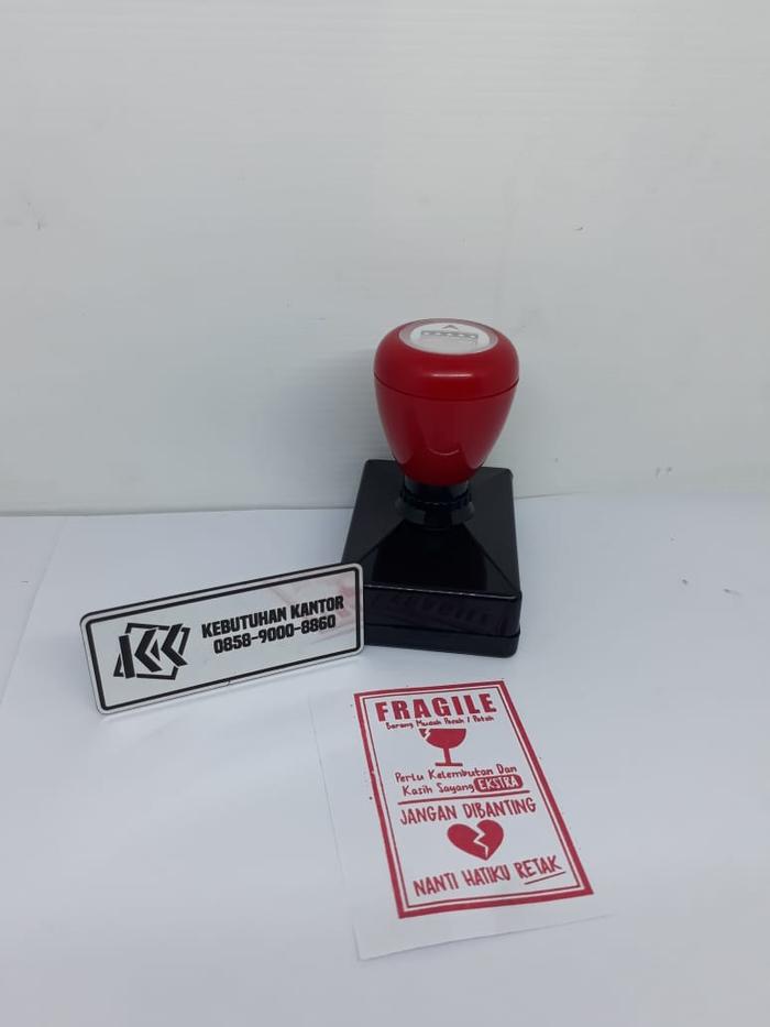 Jual Jual Stempel Fragile Stempel Jangan Dibanting Stempel Jadi Packing ...