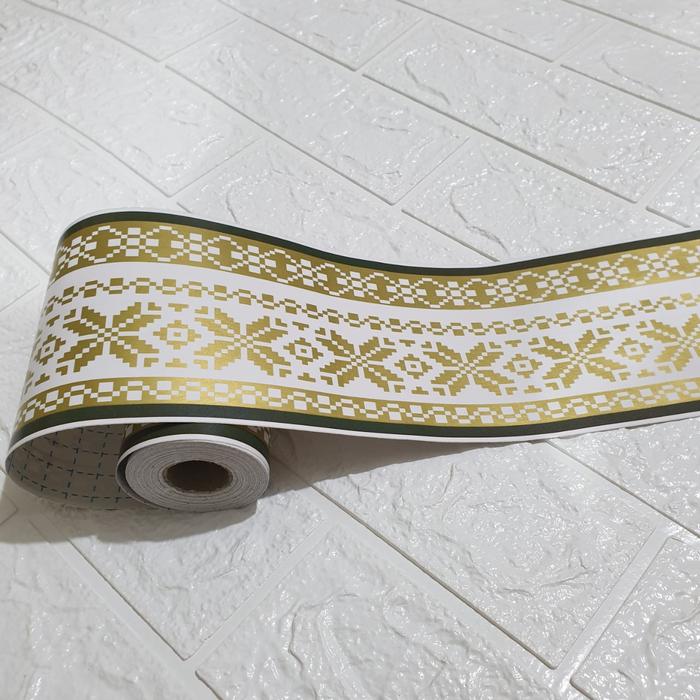 Jual Wallpaper Sticker Dinding List Border Dinding 10,5cm x 10M - HY ...
