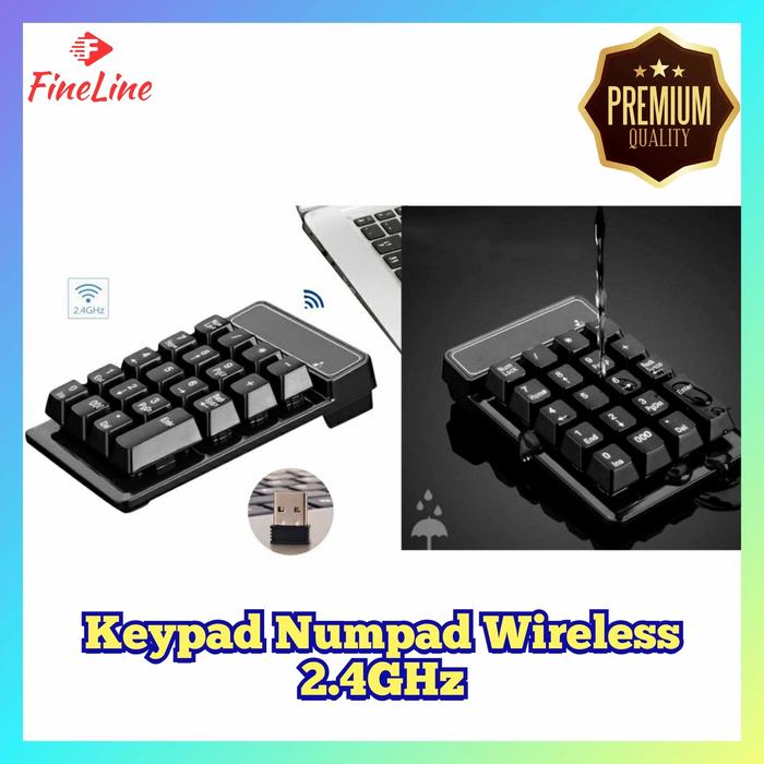 Jual Keypad Numeric Keyboard Angka Numpad Kalkulator Wireless - Jakarta ...