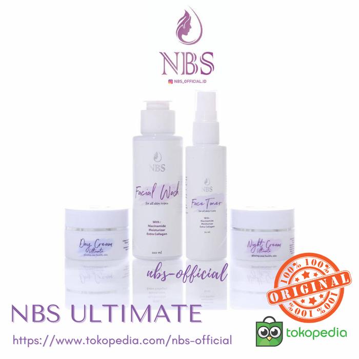 Jual Paket NBS Ultimate original / NBS skincare glowing whitening BPOM ...