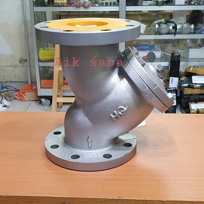 Jual 3" inch Y strainer Valve Cast iron / Y strainer Valve - Jakarta ...