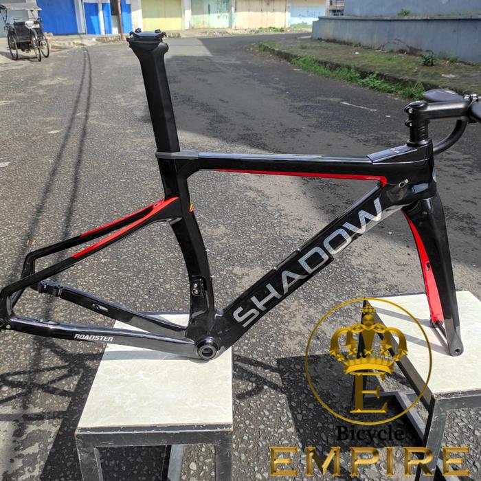 Jual Frame Set Sepeda Shadow Roadster Carbon Disc Brake Bicycle Empire ...