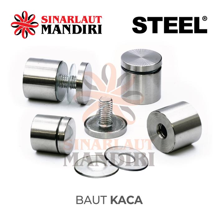 Jual Baut Kaca / Glass & Mirror Mounting Bolt M 19 x 20 - Jakarta Barat ...