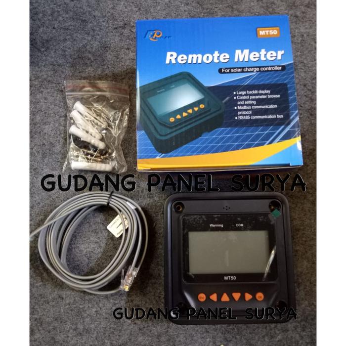 Jual Remote Remot Meter MT50 EPEVER / MT-50 Remote Meter For MPPT ...