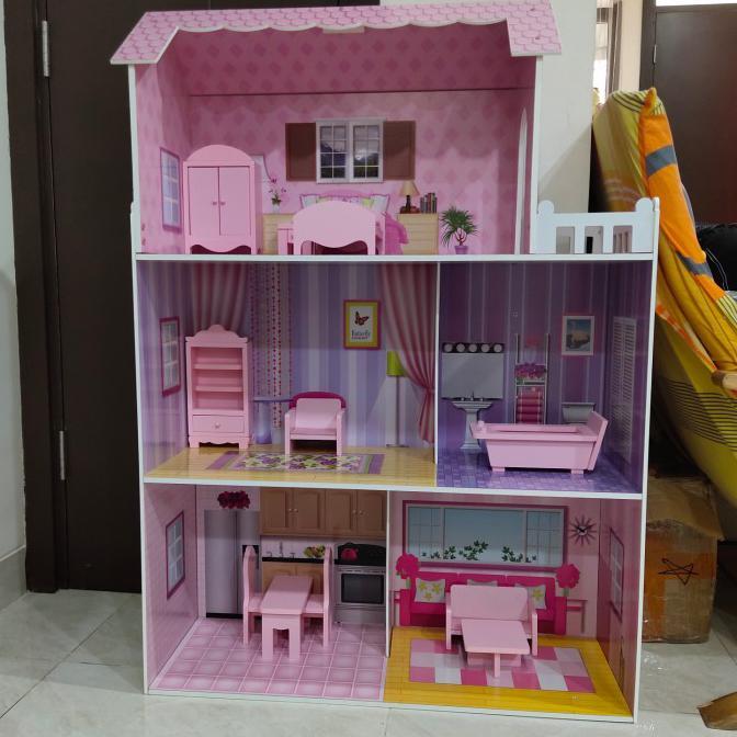 Rumah Barbie Kayu