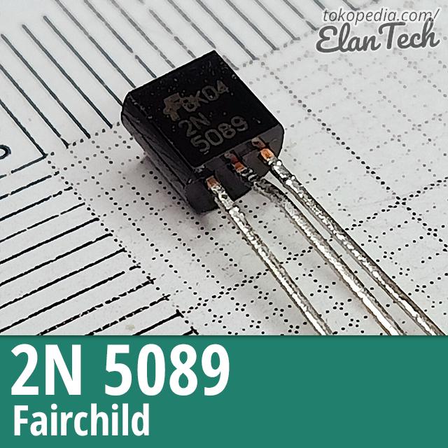 Jual 2N5089 Original NOS Fairchild 2N 5089 NPN Transistor ElanTech ...