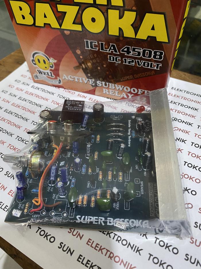 Jual Kit Aktive Subwofer Super Bazoka IC LA 4508 DC 12V - Kab. Blora ...