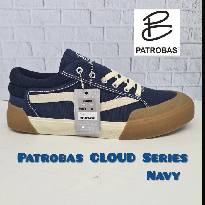 Promo Sepatu PATROBAS CLOUD Series (Navy Olive) - Original - Navy, 42 ...
