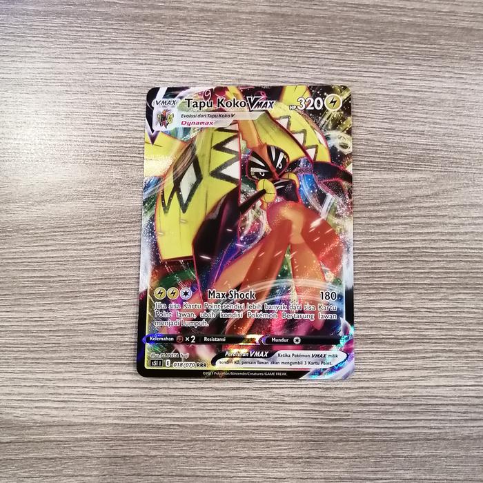Jual TAPU KOKO VMAX POKEMON TCG - Kota Surabaya - Board Game Academy ...