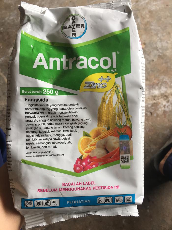 Jual fungisida antracol 250gr - Kab. Karo - Tilofarm | Tokopedia