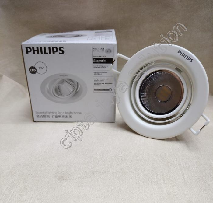 Jual PHILIPS Recessed Spot LED 59776 Pomeron 070 7W WH ID Recessed ...
