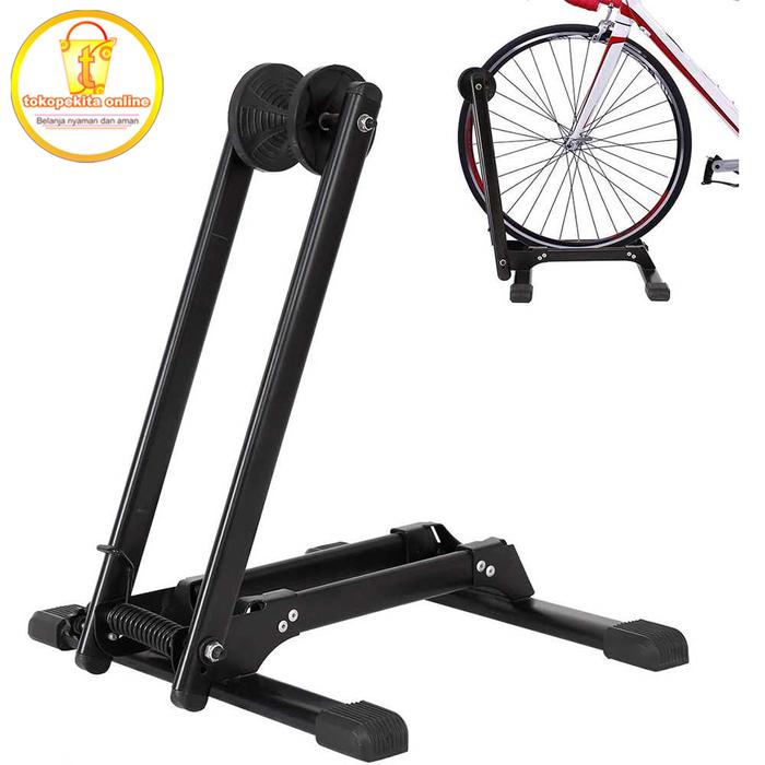 Jual Jagang sepeda / Paddock / Stand L Parkir Shape Foldable Portable ...