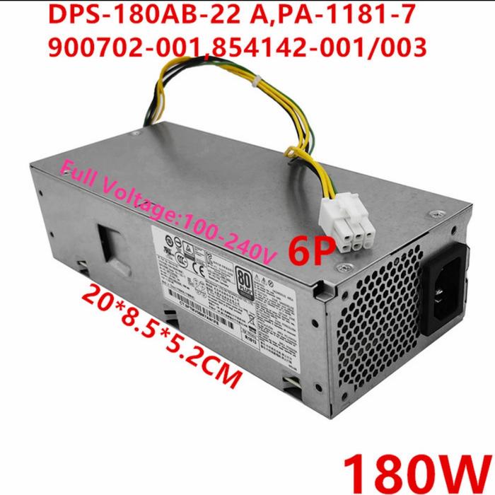 Jual PSU HP 280 G2 SFF 6P 180W Power Supply DPS-180AB-22 A PA-1181-7 PCH018 - Kab. Kebumen - aJp ...