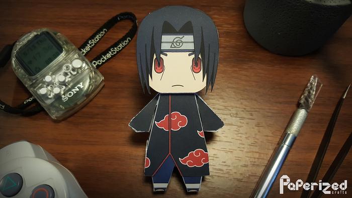 Jual Anime Figure Papercraft - Itachi Uchiha (Paperized) - Kota Depok ...