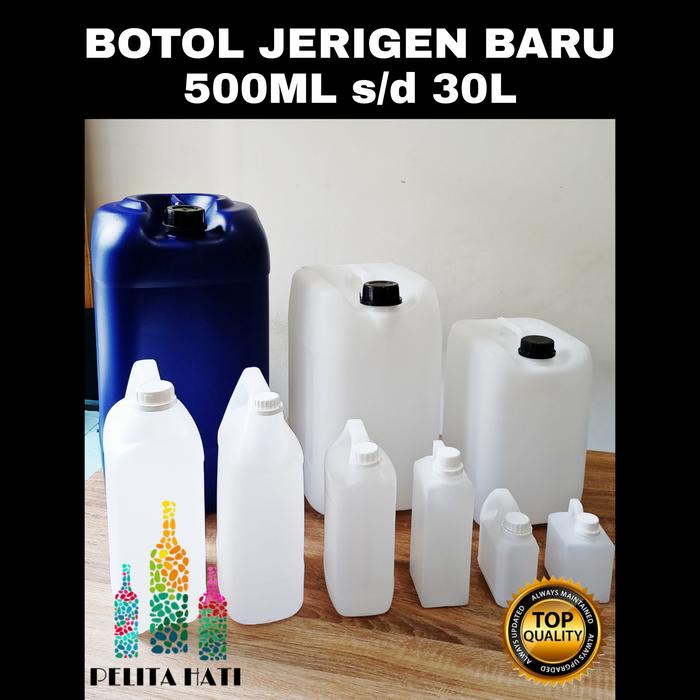 Jual Botol Jerigen / Jirigen / 20 Liter Segel Baru Harga Distributor di ...