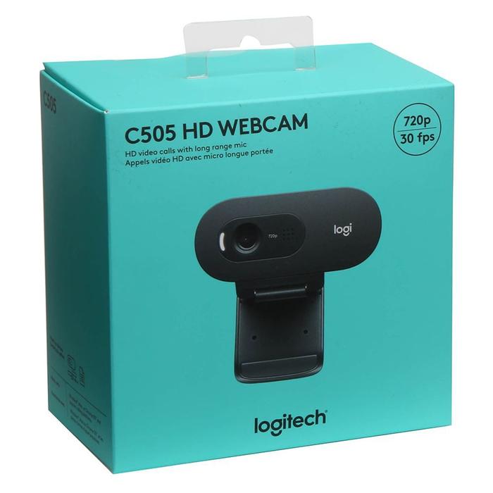Jual Webcam Logitech C505 HD 720p Camera HD Mic Original Asli Garansi ...