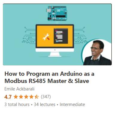 Jual How to Program an Arduino as a Modbus RS485 Master & Slave - Kab ...