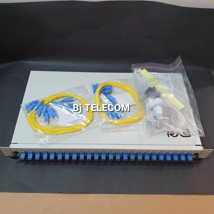 Jual Odf 24 core SC RXS / otb rack 24 core SC upc RXS lengkap - Jakarta Pusat - BJTELECOM ...
