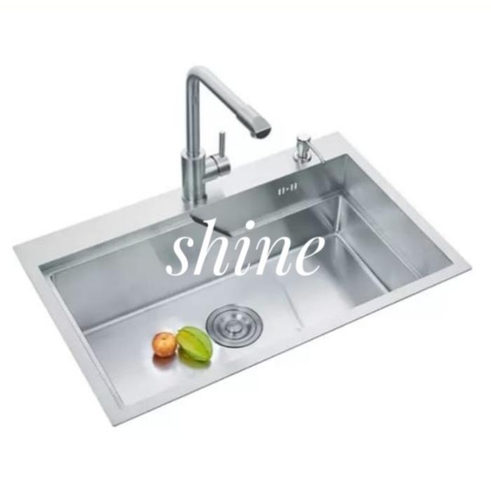 Jual Kitchen Sink 7545 atau 7540/Bak Cuci Piring Minimalis Stainless ...
