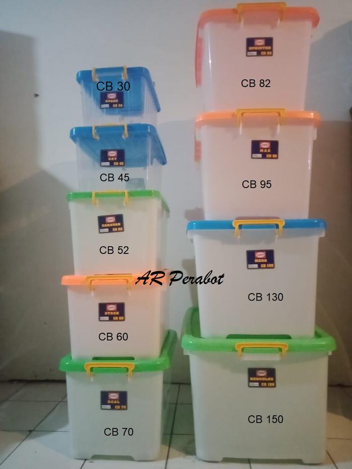 Jual (Gojek/Grab) Container Box Shinpo CB 30 45 52 60 70 82 95 130 150 ...