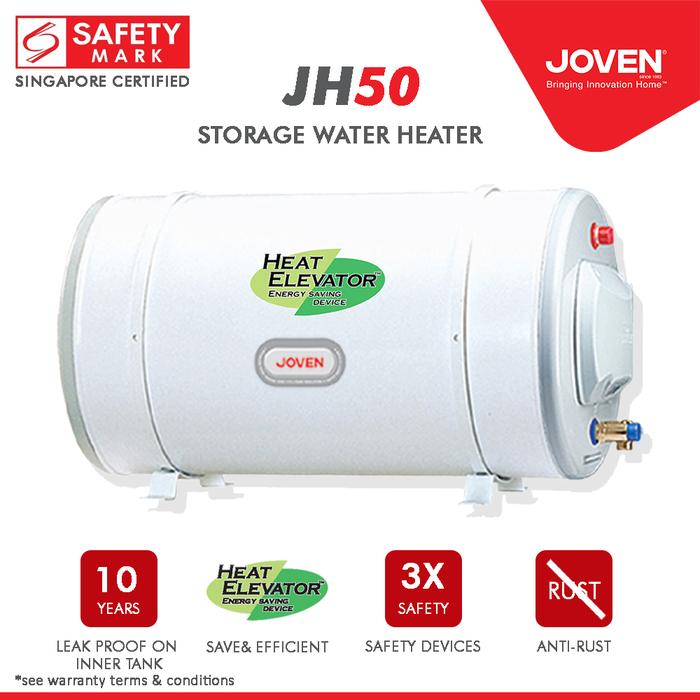 Jual JOVEN STORAGE ELECTRIC WATER HEATER JH50 PEMANAS AIR LISTRIK ...